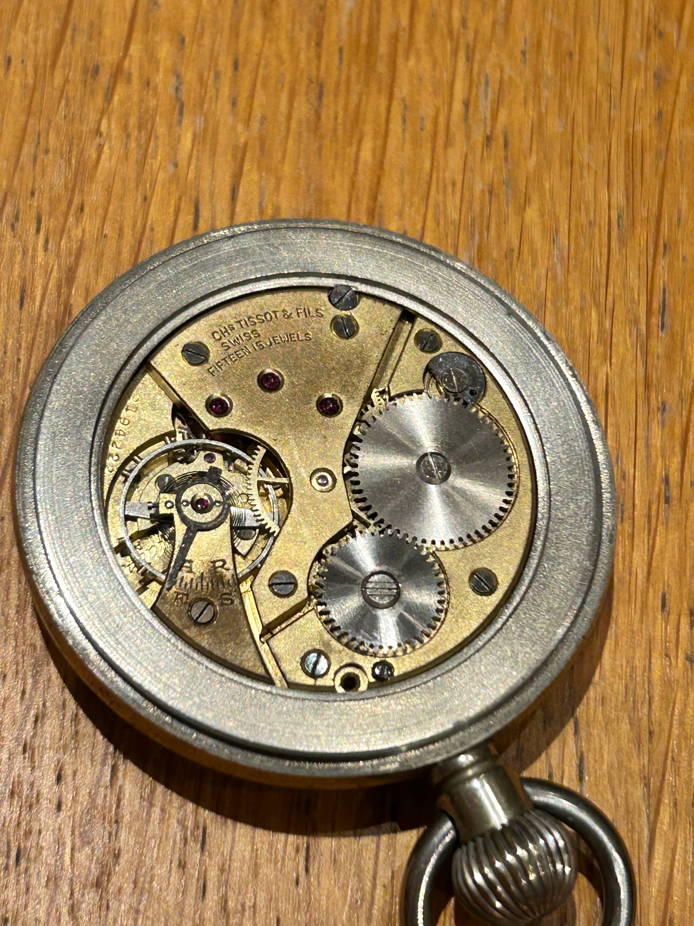 Antique Tissot British Rail Pocket Watch 9613 - Etsy