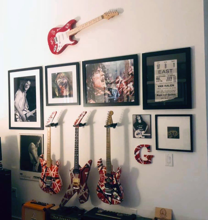 Eddie Van Halen Poster 70x50 Cm - Etsy