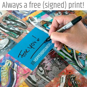 Air Jordan 1 1984 Royal Blue Poster 70x50 Cm - Etsy