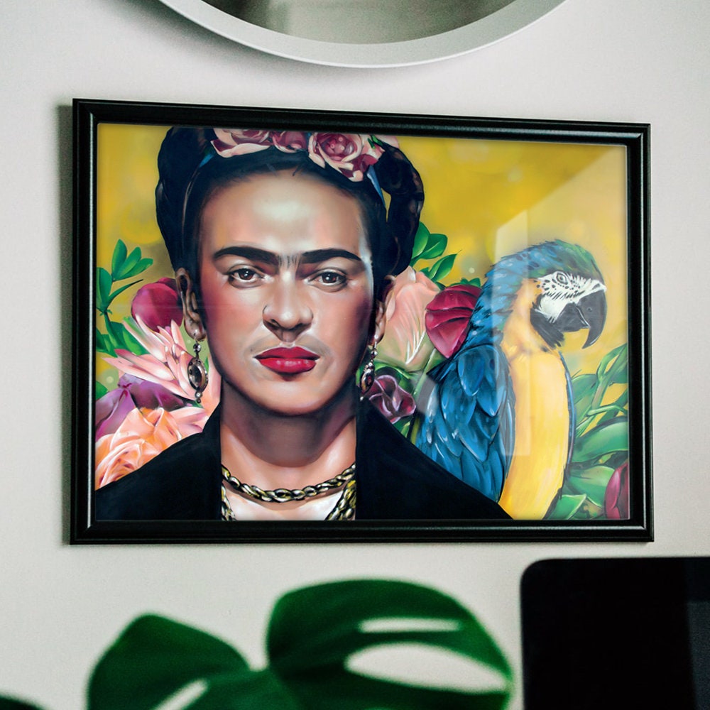 Affiche Frida Kahlo 42x29,7 cm A3 - Etsy France