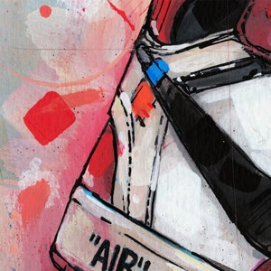 Air Jordan 1 off White Chicago Poster 50x70 Cm - Etsy