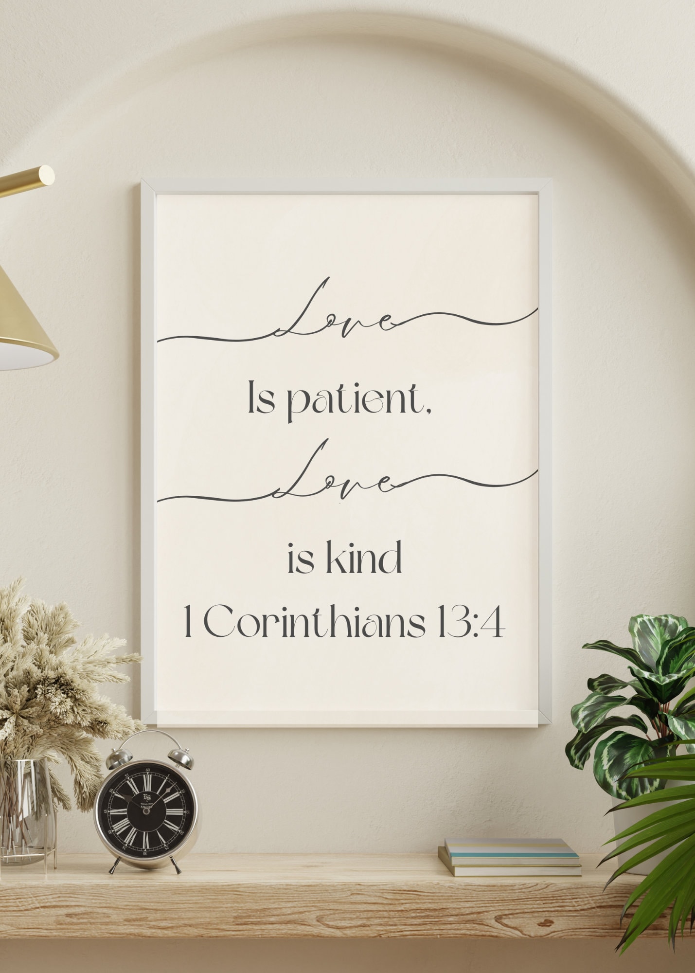 Love is Patient | Printable Wall Decor | Wall Prints Bedroom ...