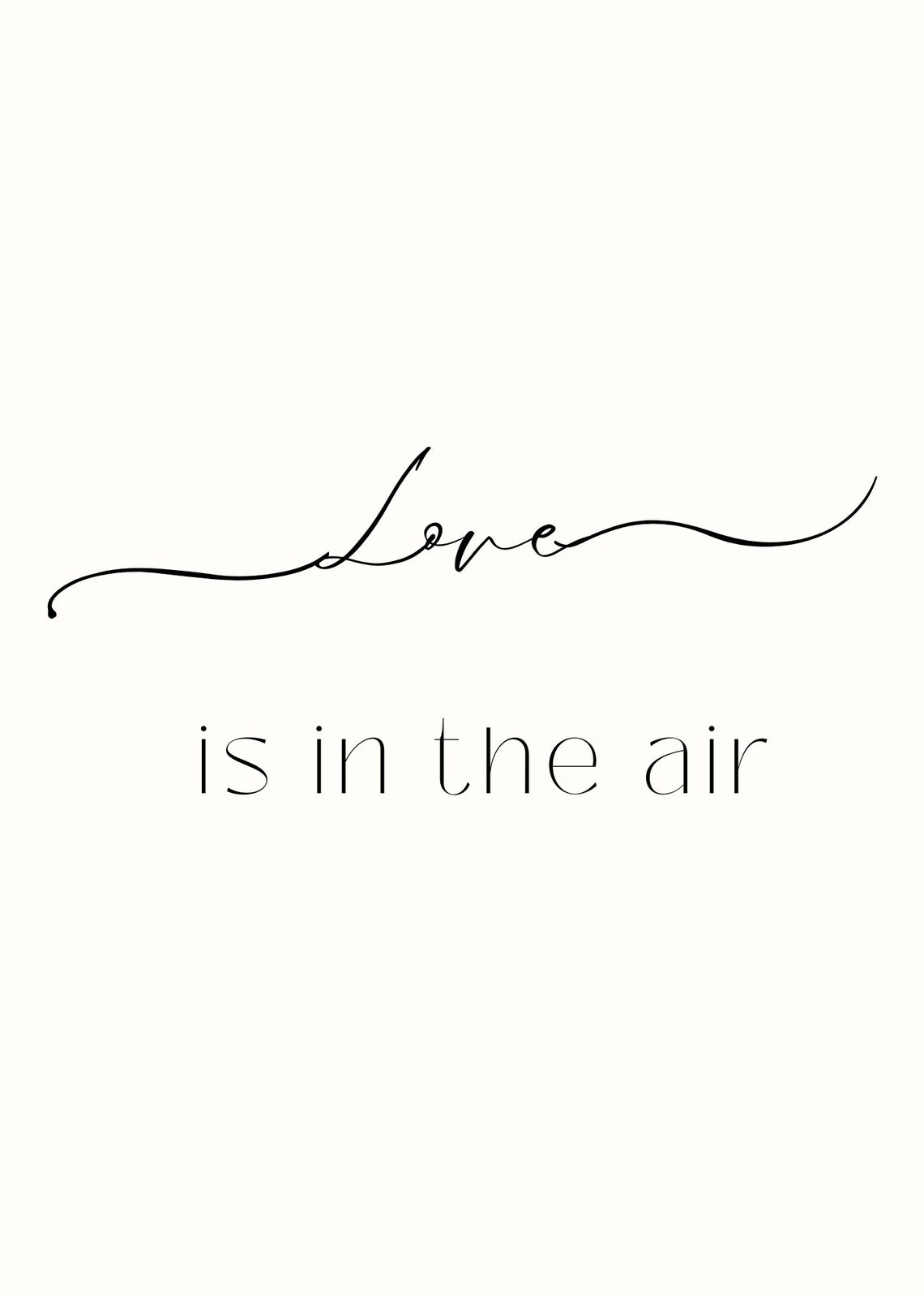 Love is in the Air | Printable Wall Decor | Wall Prints Bedroom ...