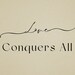 Love Conquers All | Printable Wall Decor | Wall Prints Bedroom ...