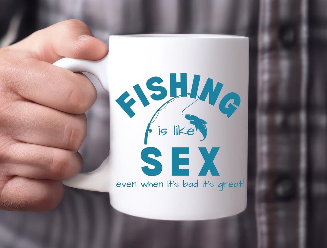 Fish Mug, Fishing Gifts for Men, Unique Fishing Gift, Fisherman Gift ...