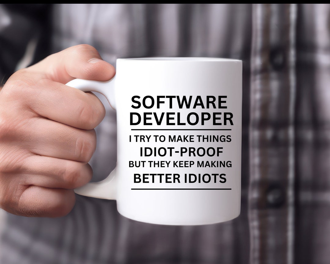 Software Developer Novelty Mug, Software Engineer, Gift for Engineer ...
