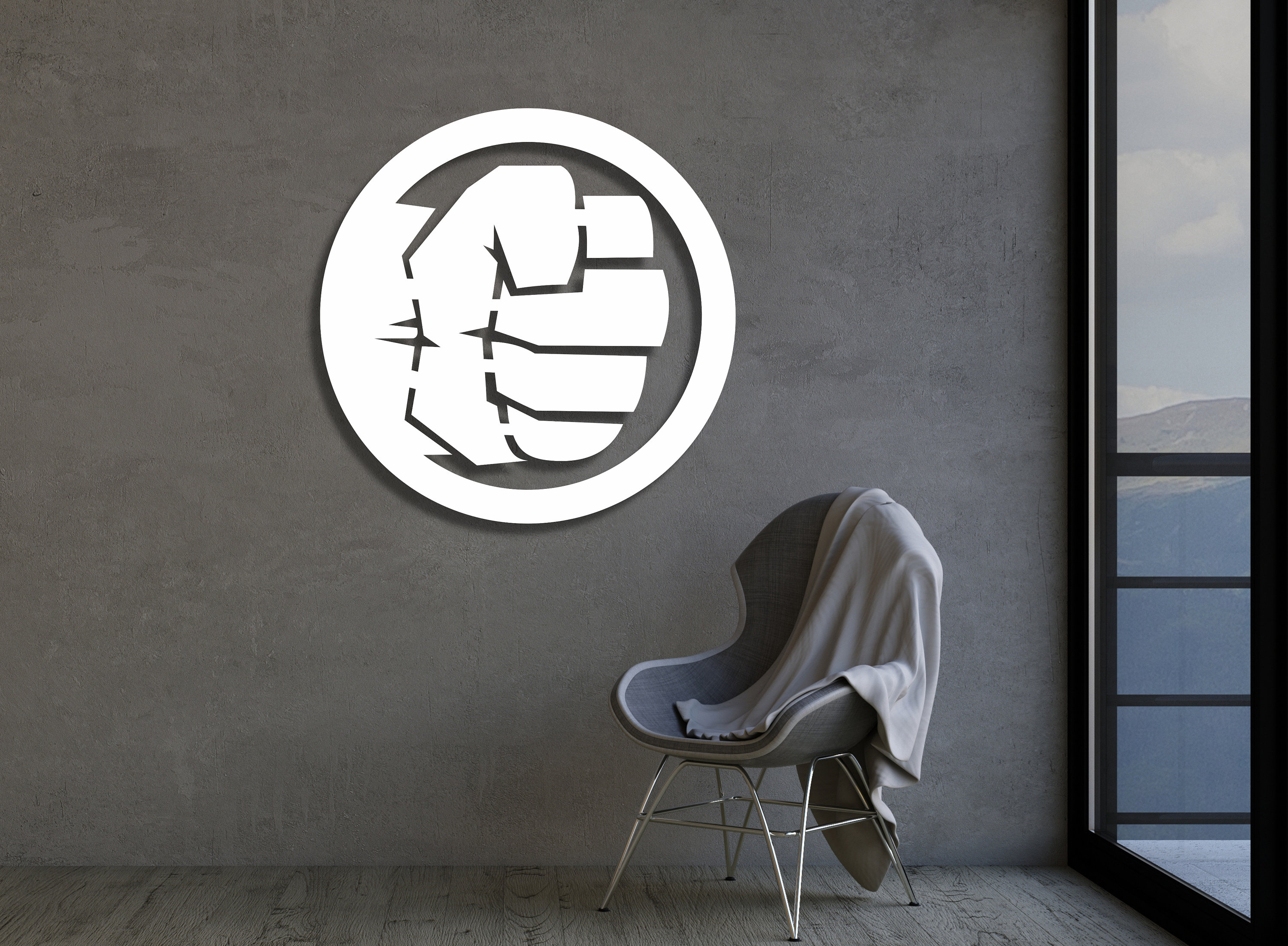 Hulk Fist Sign Avengers Logo Sign Hulk Wall Decor Avengers - Etsy
