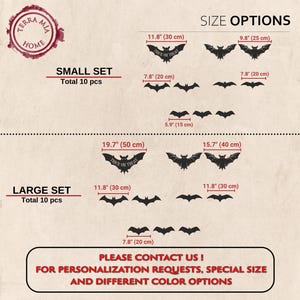Halloween Wood Bats Set of 10 | Hanging Bats | Halloween Decoration ...