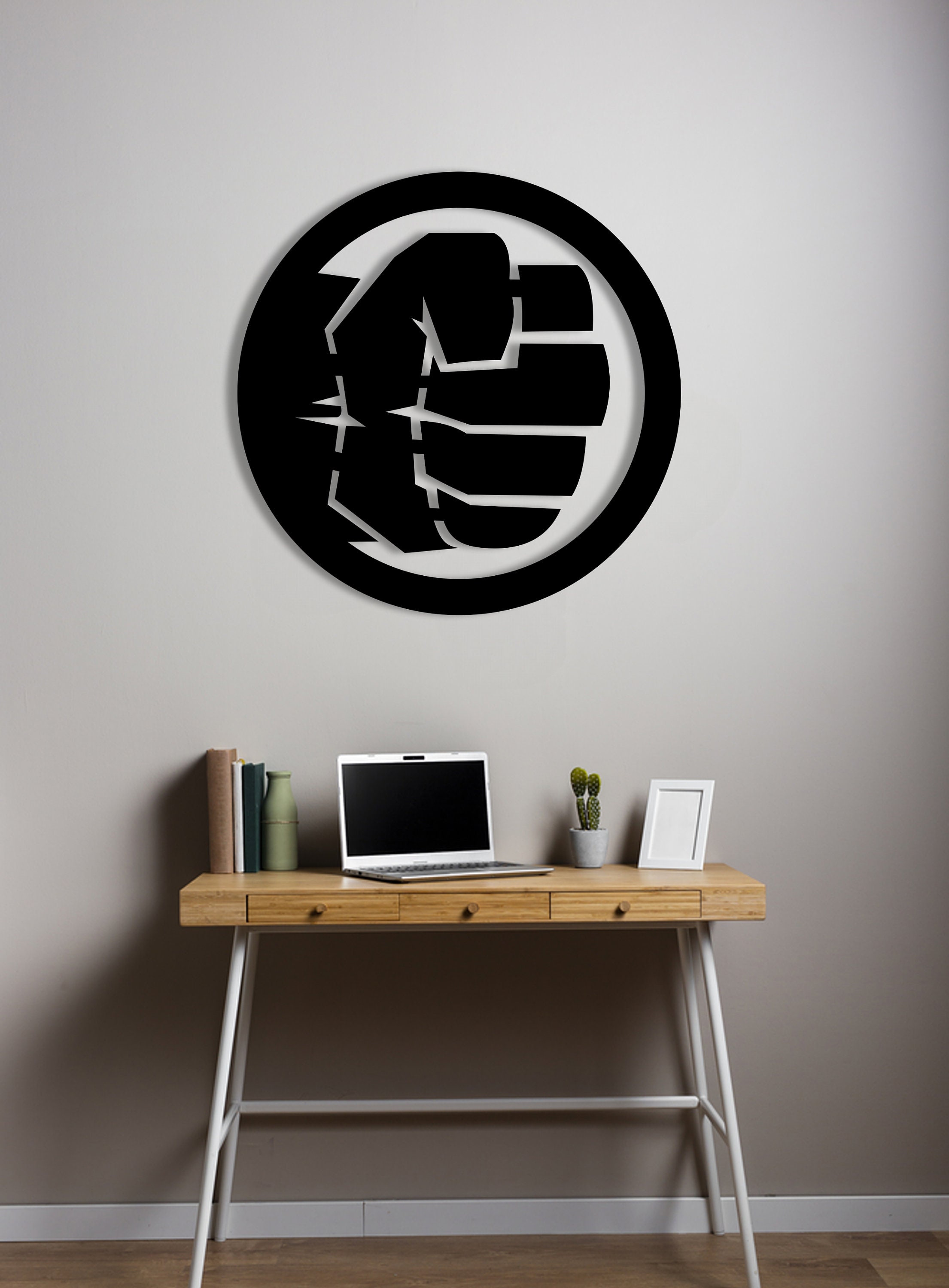 Hulk Fist Sign Avengers Logo Sign Hulk Wall Decor Avengers - Etsy