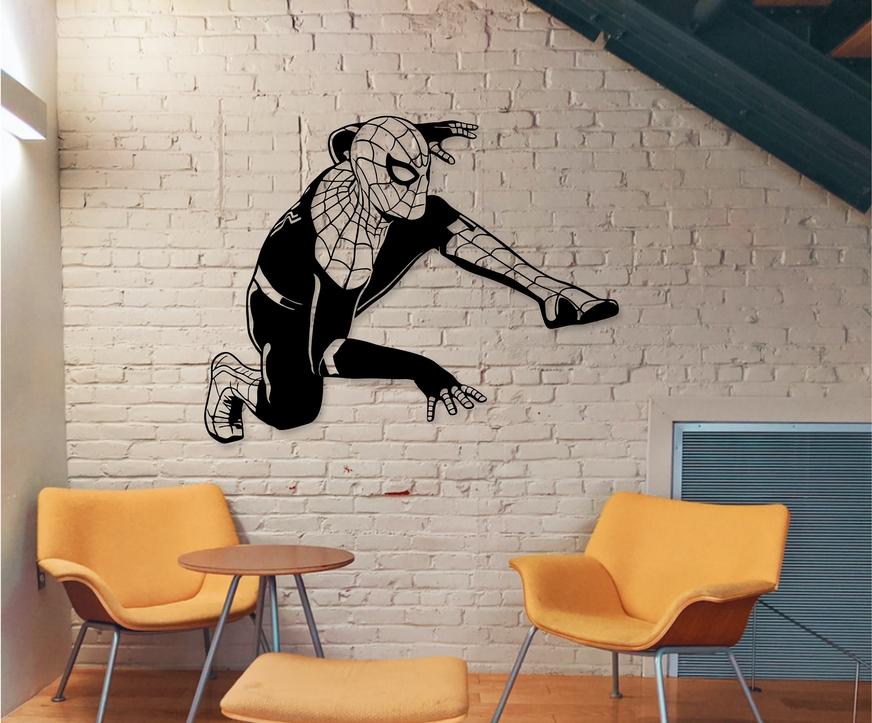 Spider Man Wood Wall Art Spiderman Wall Art Super Hero - Etsy