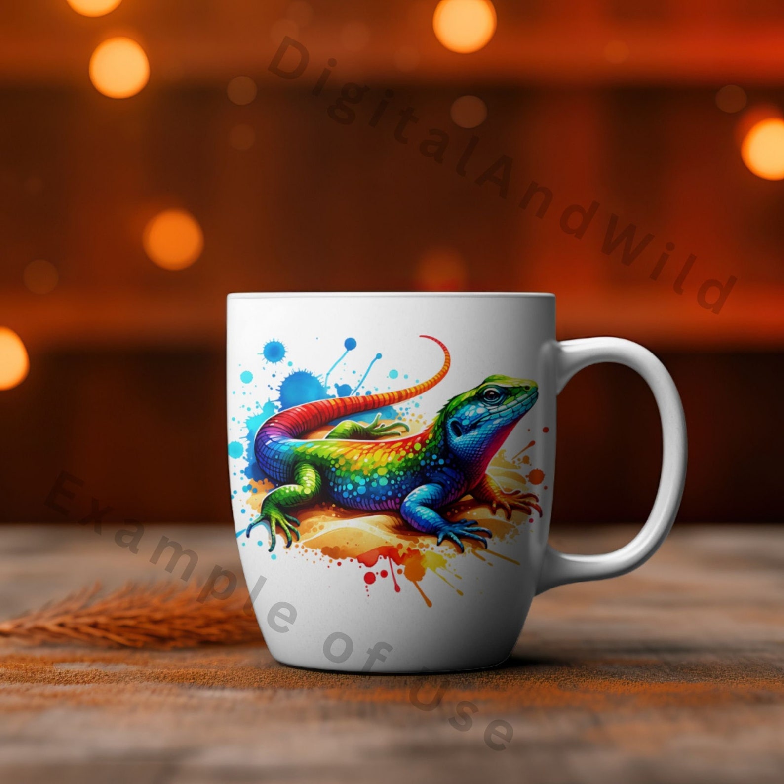 Lizard Clipart Bundle: Watercolor PNG Designs (digital Download) - Etsy