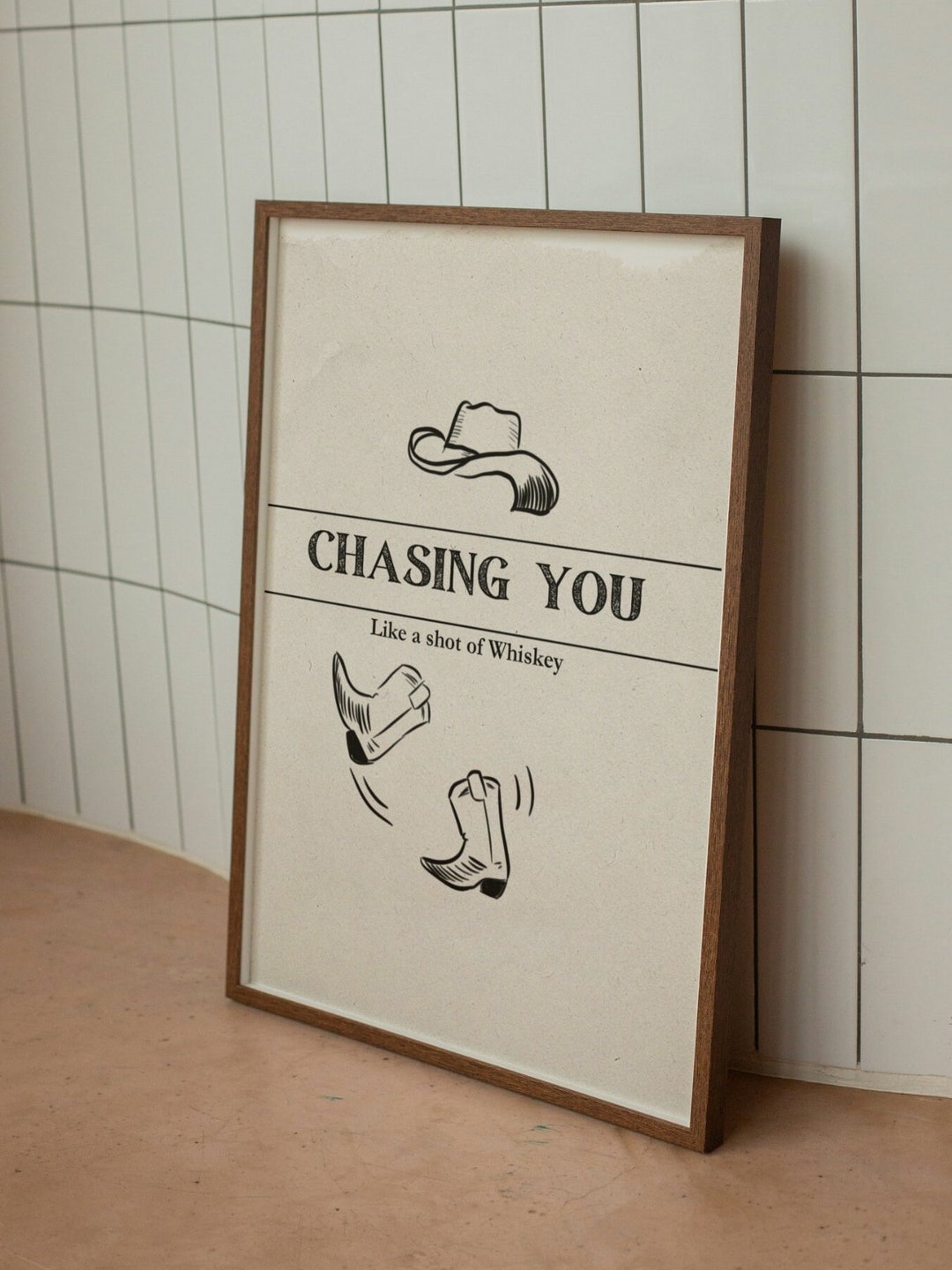 Morgan Wallen Printable Poster, Chasing You Lyrics. Country Music ...