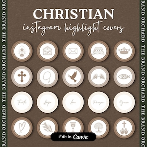 38 Christian Instagram Highlight Covers, INSTANT DOWNLOAD, Instagram ...
