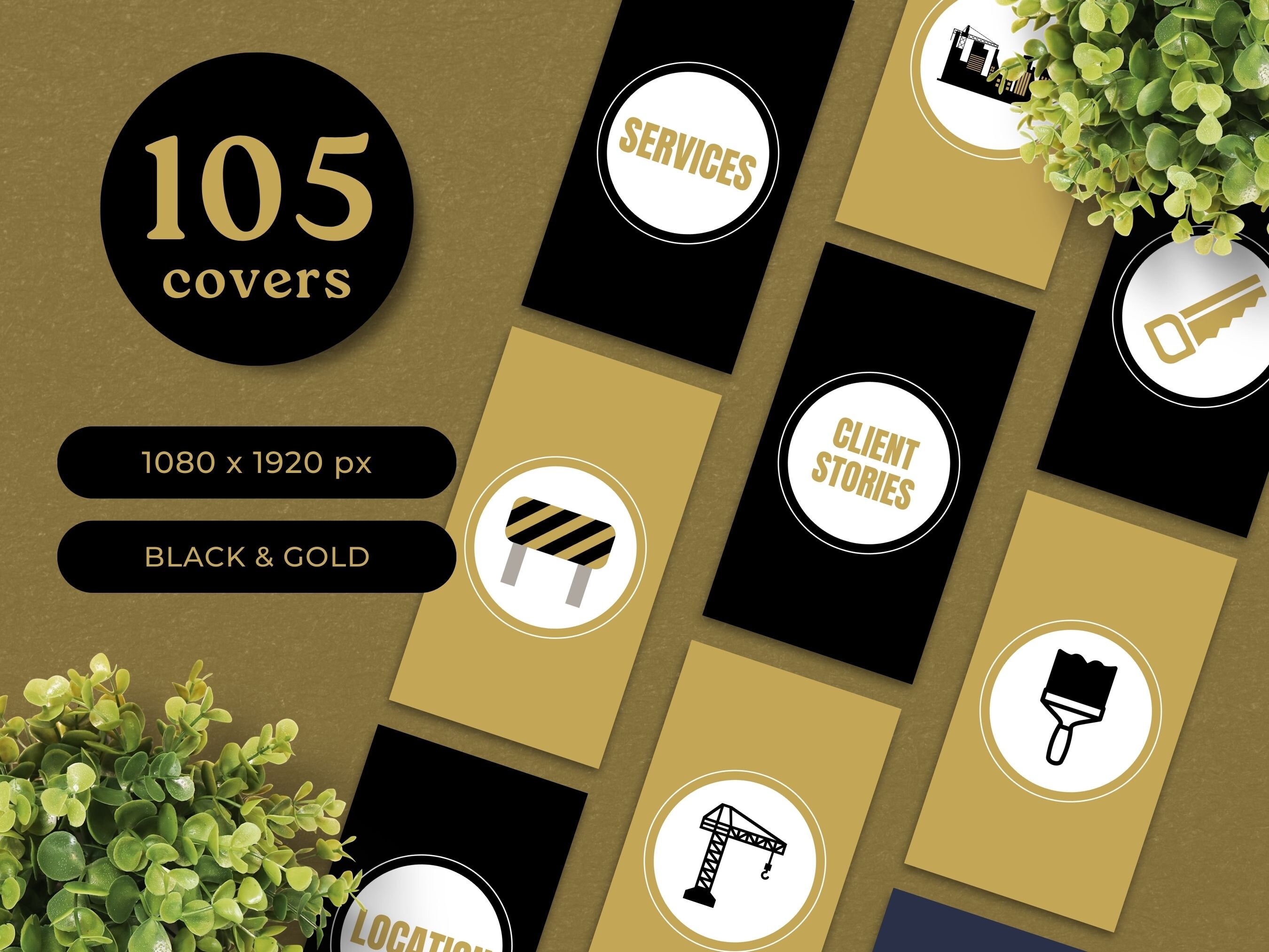 105 Construction Instagram Highlight Covers, INSTANT DOWNLOAD ...