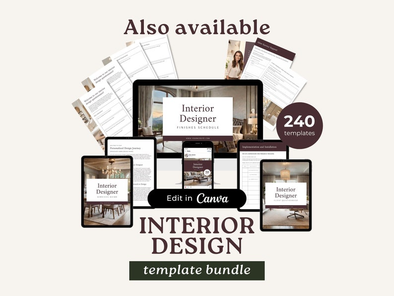 Interior Design Client Questionnaire, INSTANT DOWNLOAD, Interior Design ...