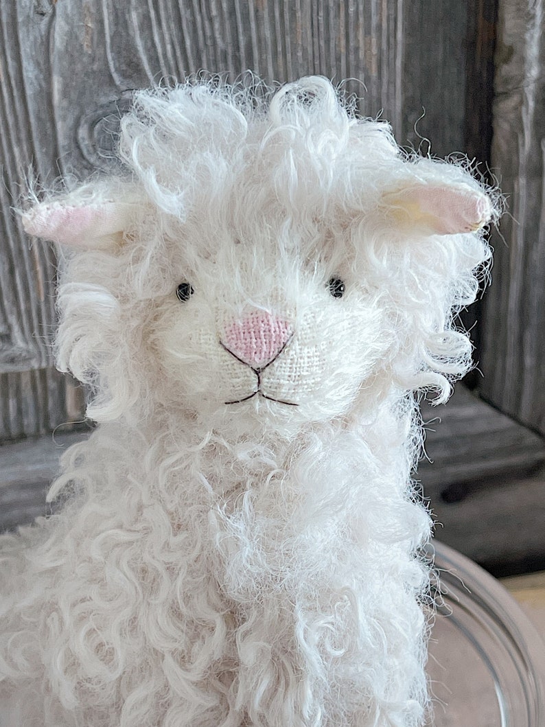 Teddy Sheep Sewing Pattern: Mohair Plush Animal (PDF Pattern) - Etsy