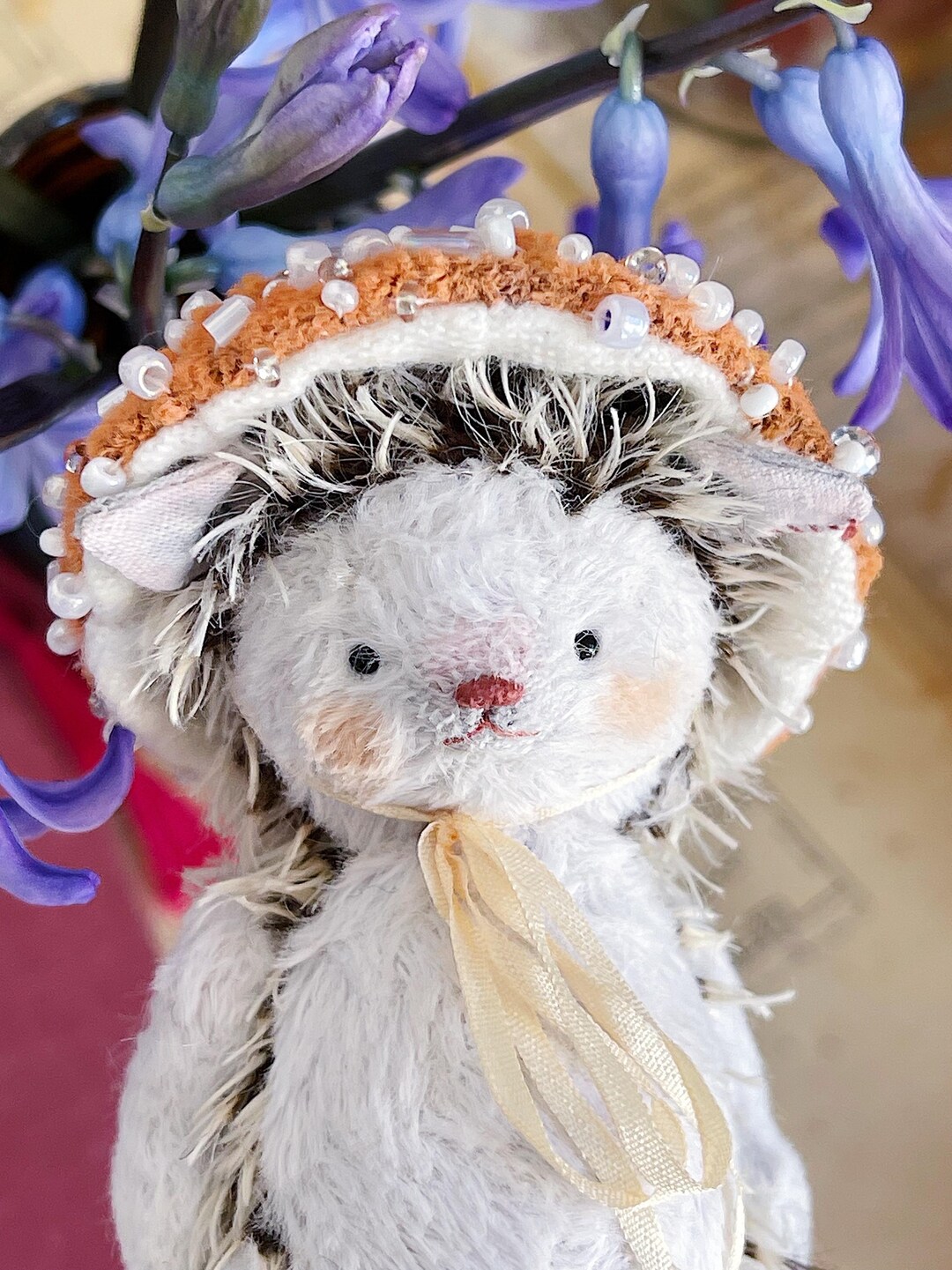 Miniature Teddy Hedgehog , Stuffed Animal and Plushies , Artist OOAK ...