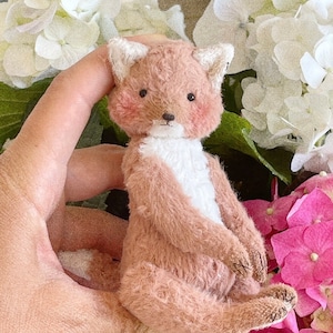 Fox Toy Sewing Pattern - Handmade Plushie Fox - Instant Download PDF ...