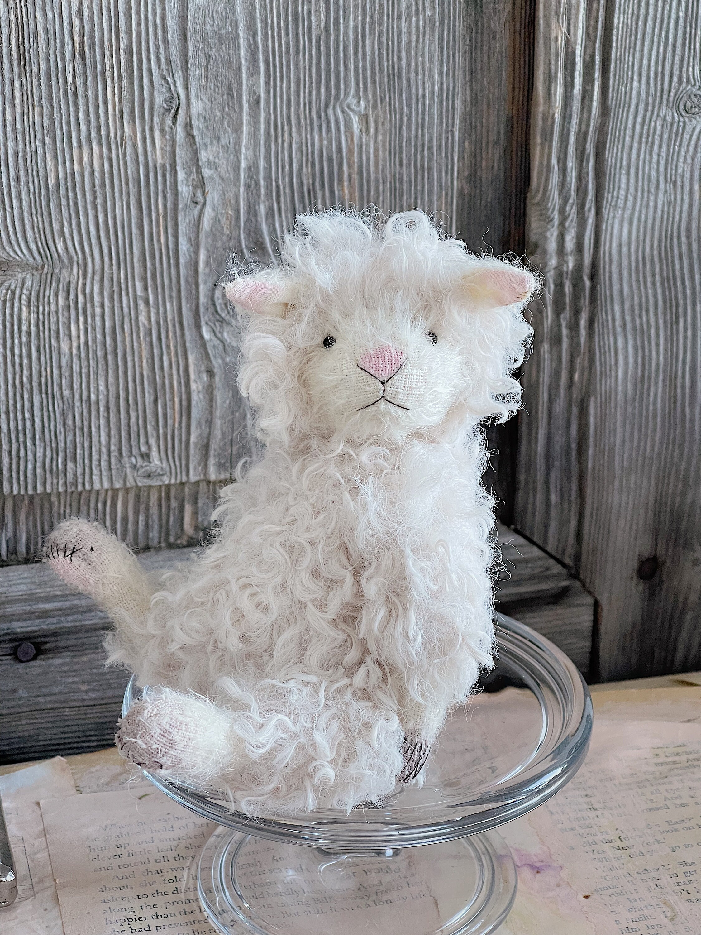 Teddy Sheep Sewing Pattern: Mohair Plush Animal (PDF Pattern) - Etsy