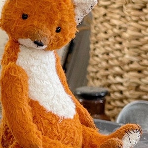 Fox Toy Sewing Pattern - Handmade Plushie Fox - Instant Download PDF ...