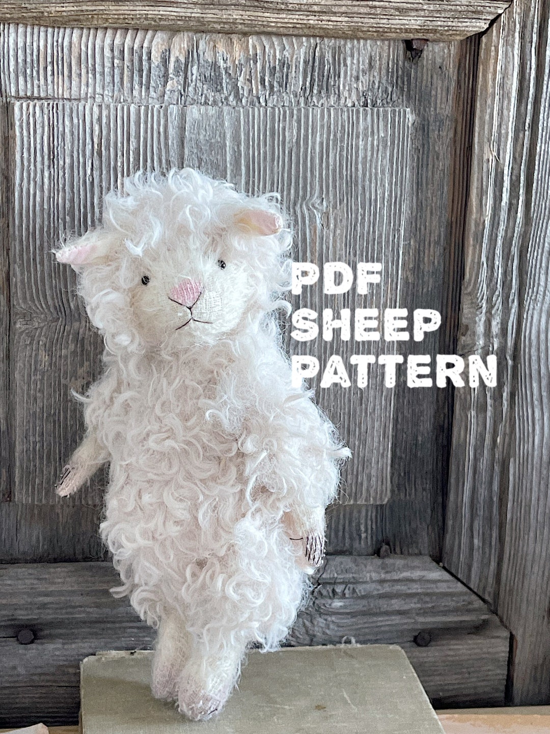 Teddy Sheep Seeing Pattern & Teddy Bear Plushies Patterns Easy DIY Gift ...