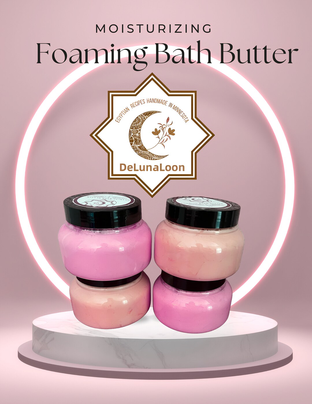 Luxurious Foaming Bath Butter - Whipped Body Soap and Shaving Cream for ...