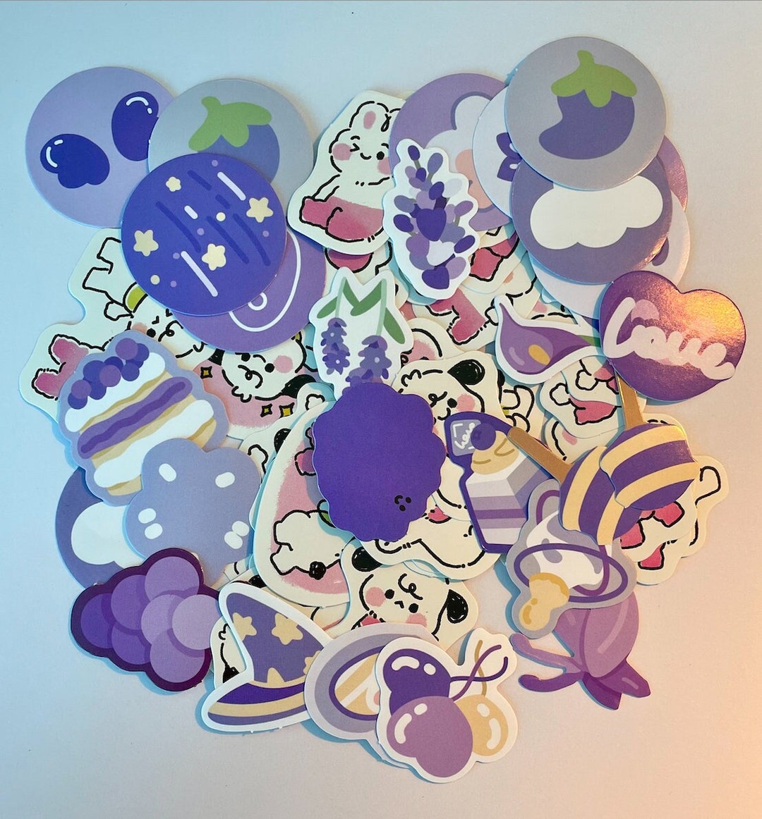 Mystery Sticker Flake Pack | Mystery Grab Bag Cute Kawaii Sticker Paper ...