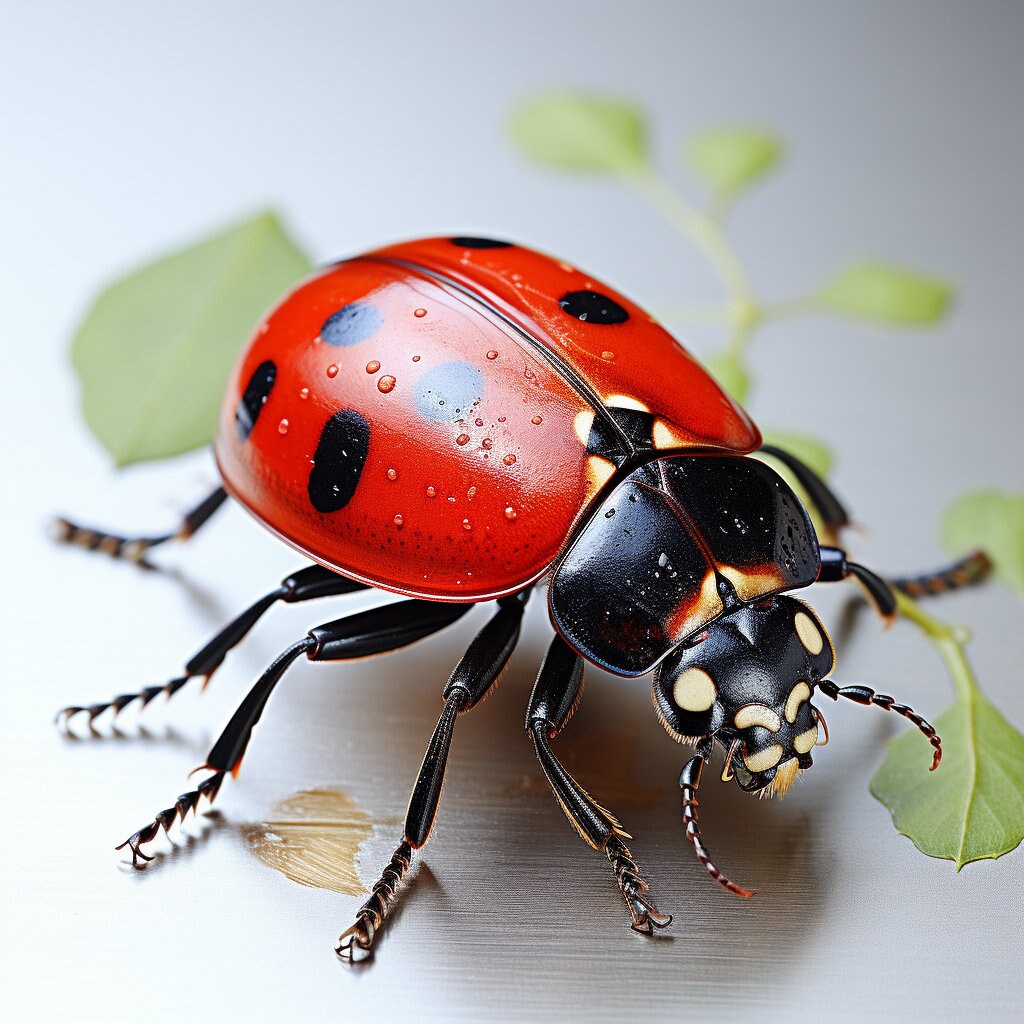 Ladybird Watercolour Painting Realistic Clipart 4 High - Etsy