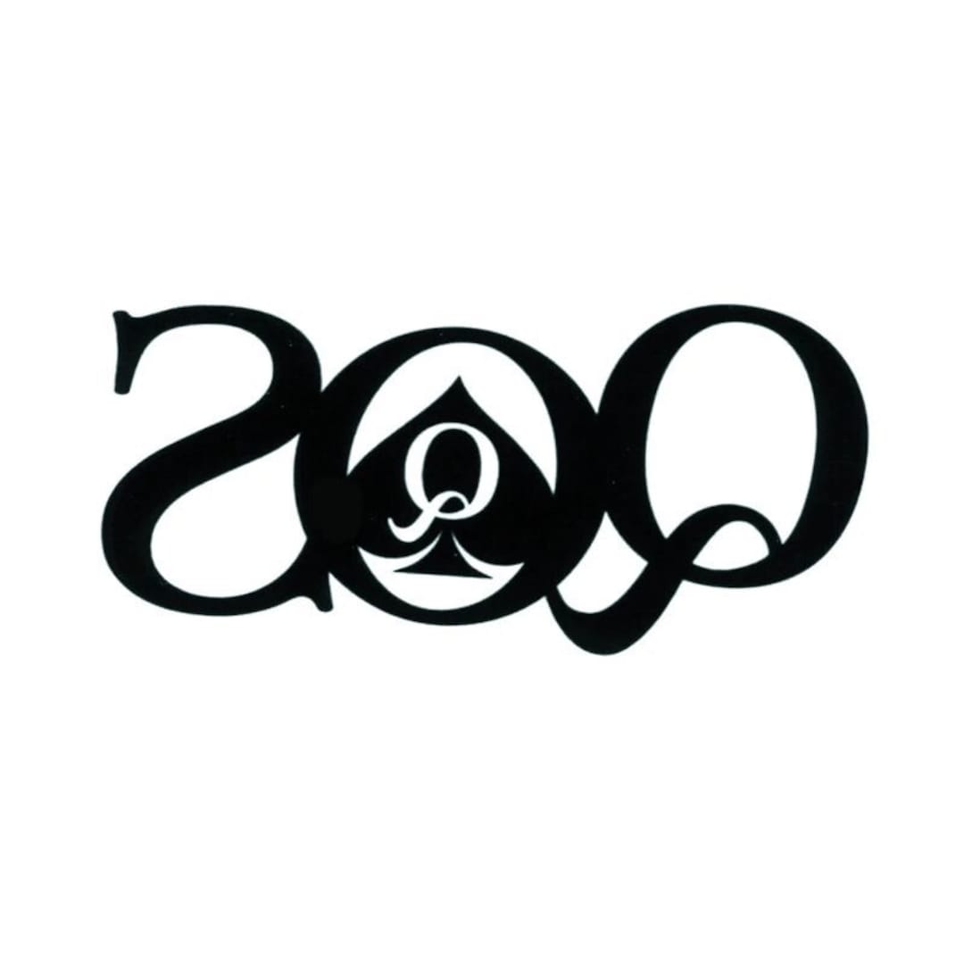 2 X Queen of Spades Tattoo QOS Black Tattoo for Hotwife - Etsy UK