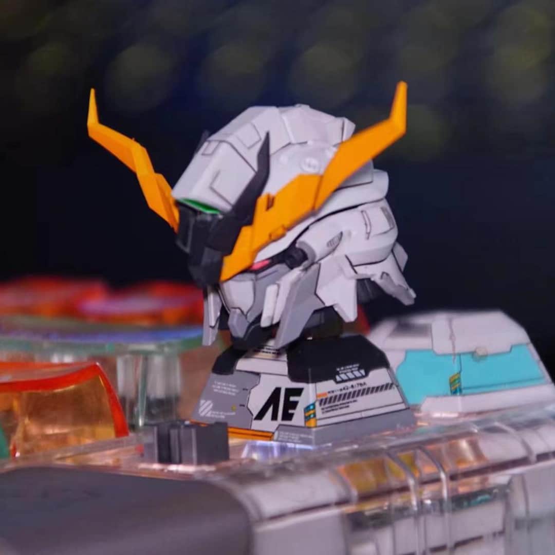 Mobile Suit Gundam Ntver Custom Keycap Handmade High Quality Unique ...
