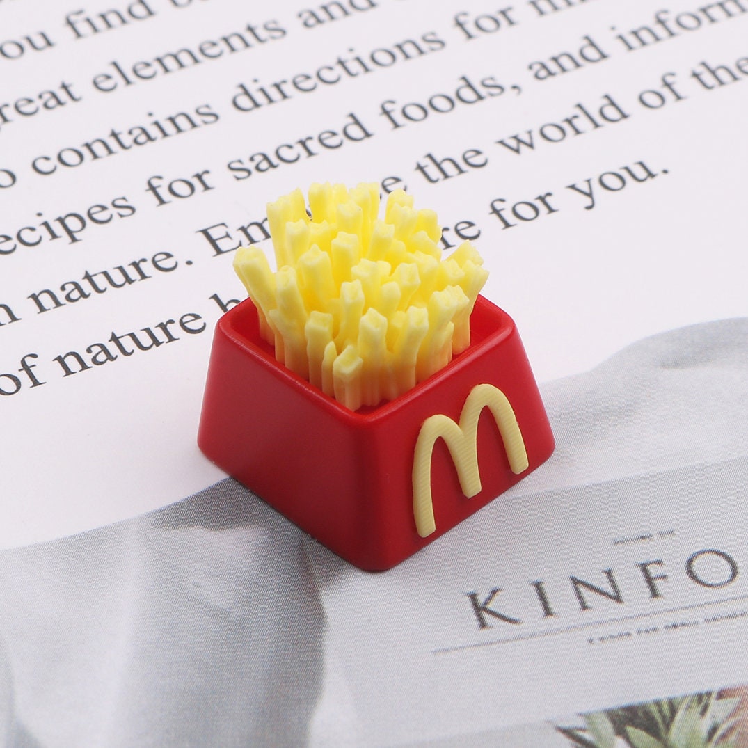 Mc French Fries Custom Keycap High Quality Handmade Unique Personalize ...