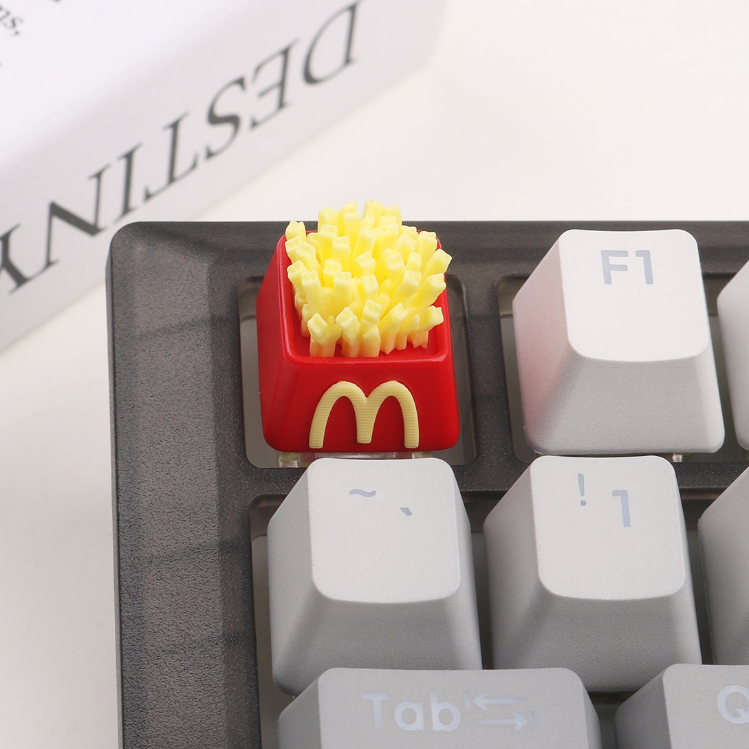Mc French Fries Custom Keycap High Quality Handmade Unique Personalize ...
