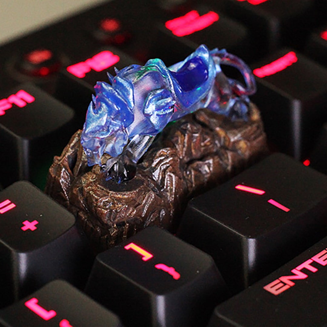 WOW Spectral Tiger Ghost Classic World of Warcraft Custom Keycap High ...