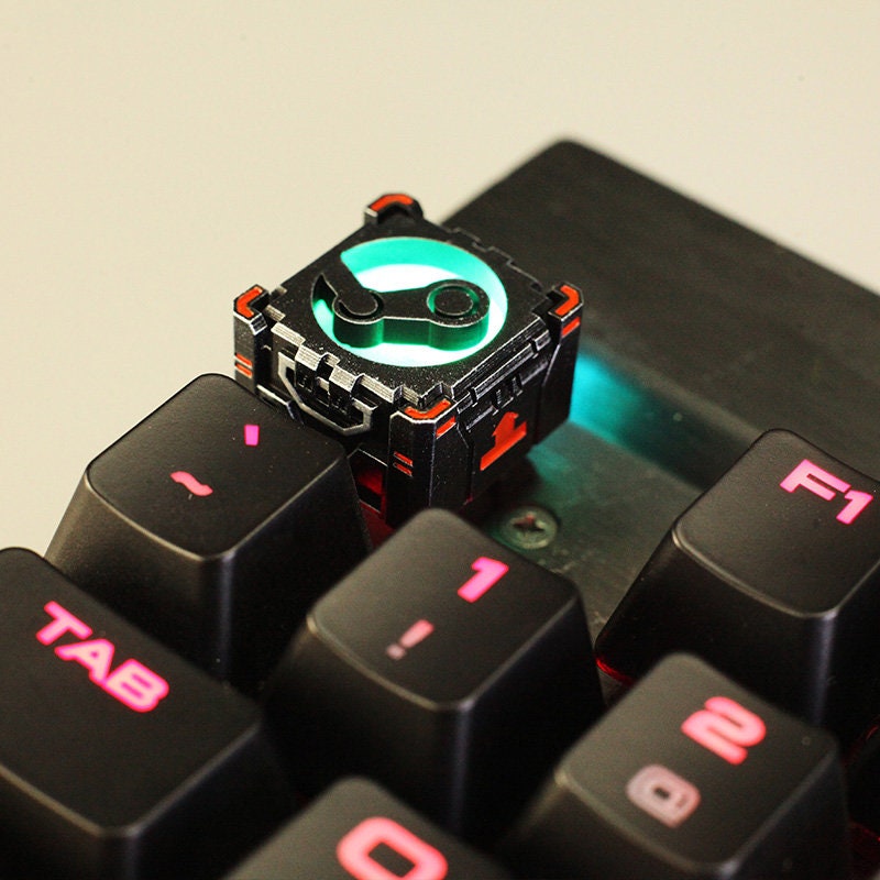 Steam Logo Euphotic Keycap High Quality Handmade Unique Animation ...
