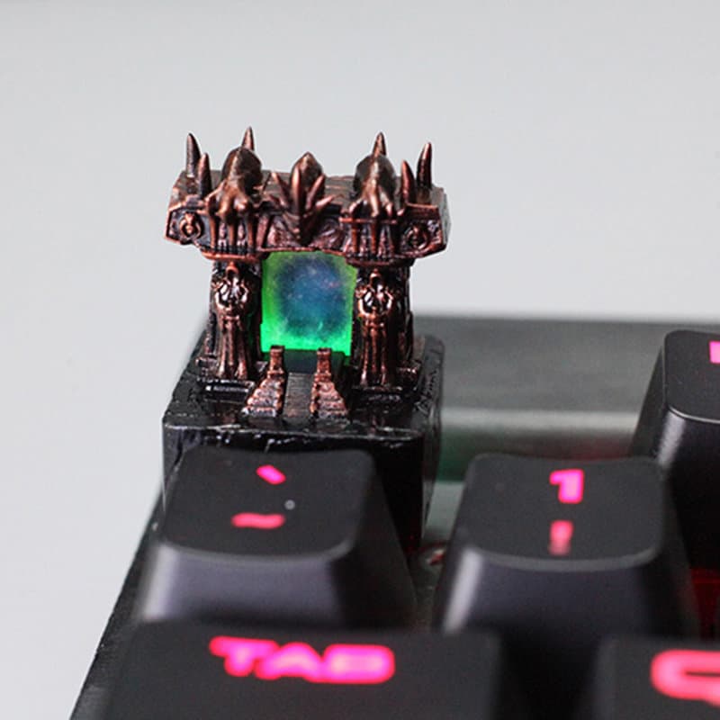 WOW Dark Portal World of Warcraft Custom Keycap Handmade Unique ...