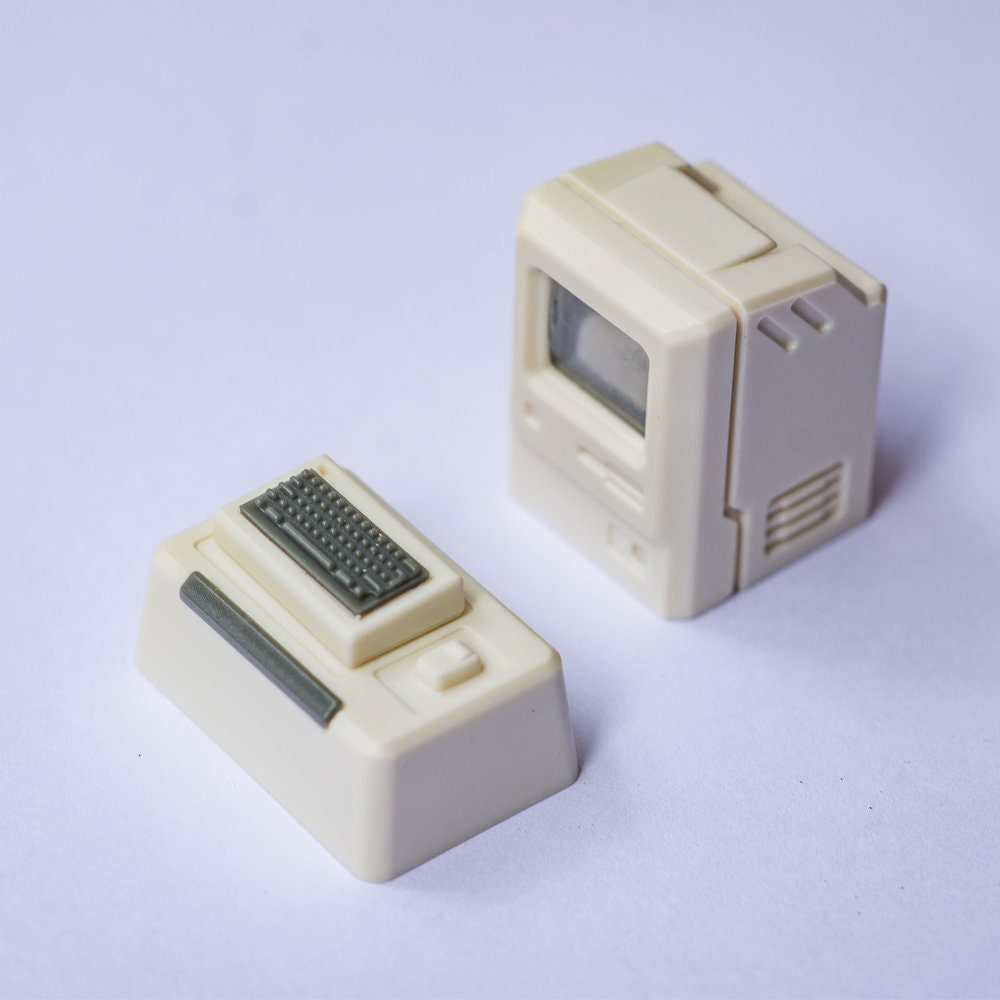 80's Mac Key Esc+tap Keycap High Quality Handmade Unique Animation ...