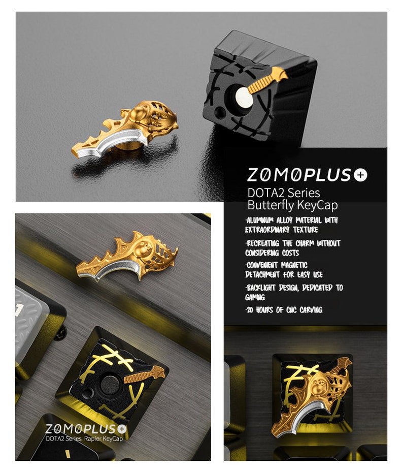 Dota Custom Keycap High Quality Handmade Unique Animation Personaliz ...