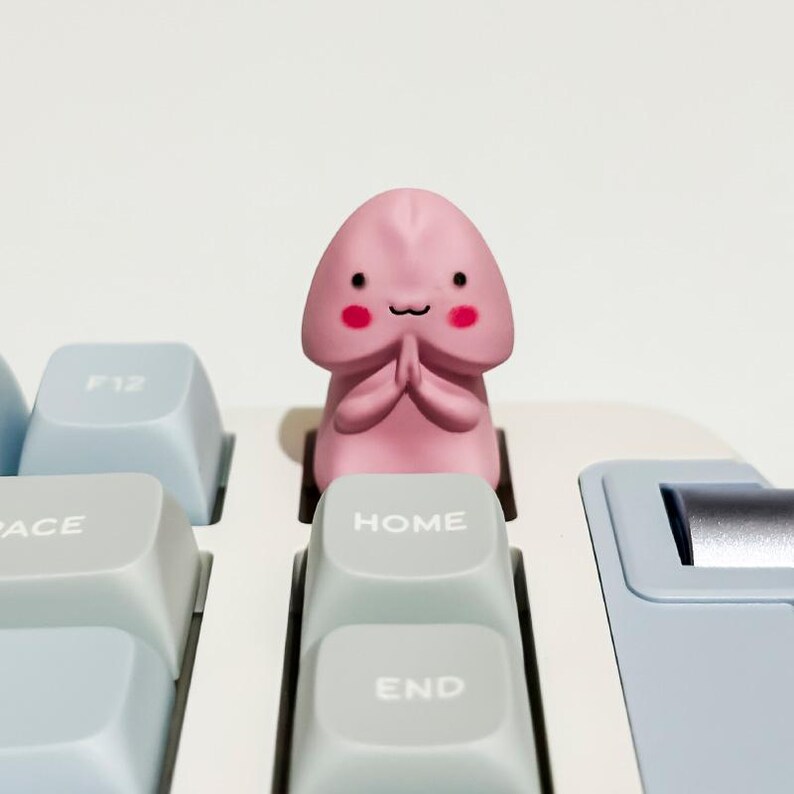 Funny Dickhead Men Custom Keycap Handmade High Quality Unique Animation ...
