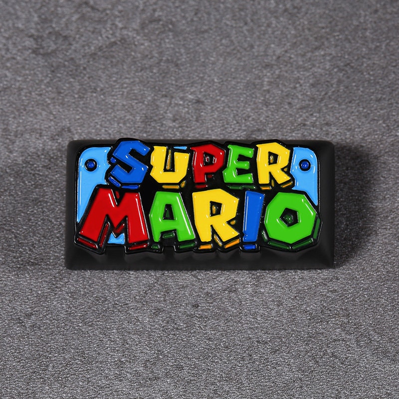 Super Mario Bros Custom Keycap High Quality Handmade Unique Animation ...