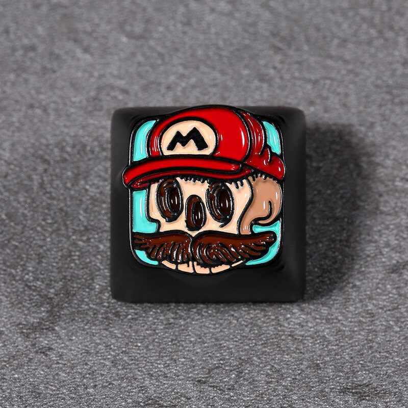 Super Mario Bros Custom Keycap High Quality Handmade Unique Animation ...