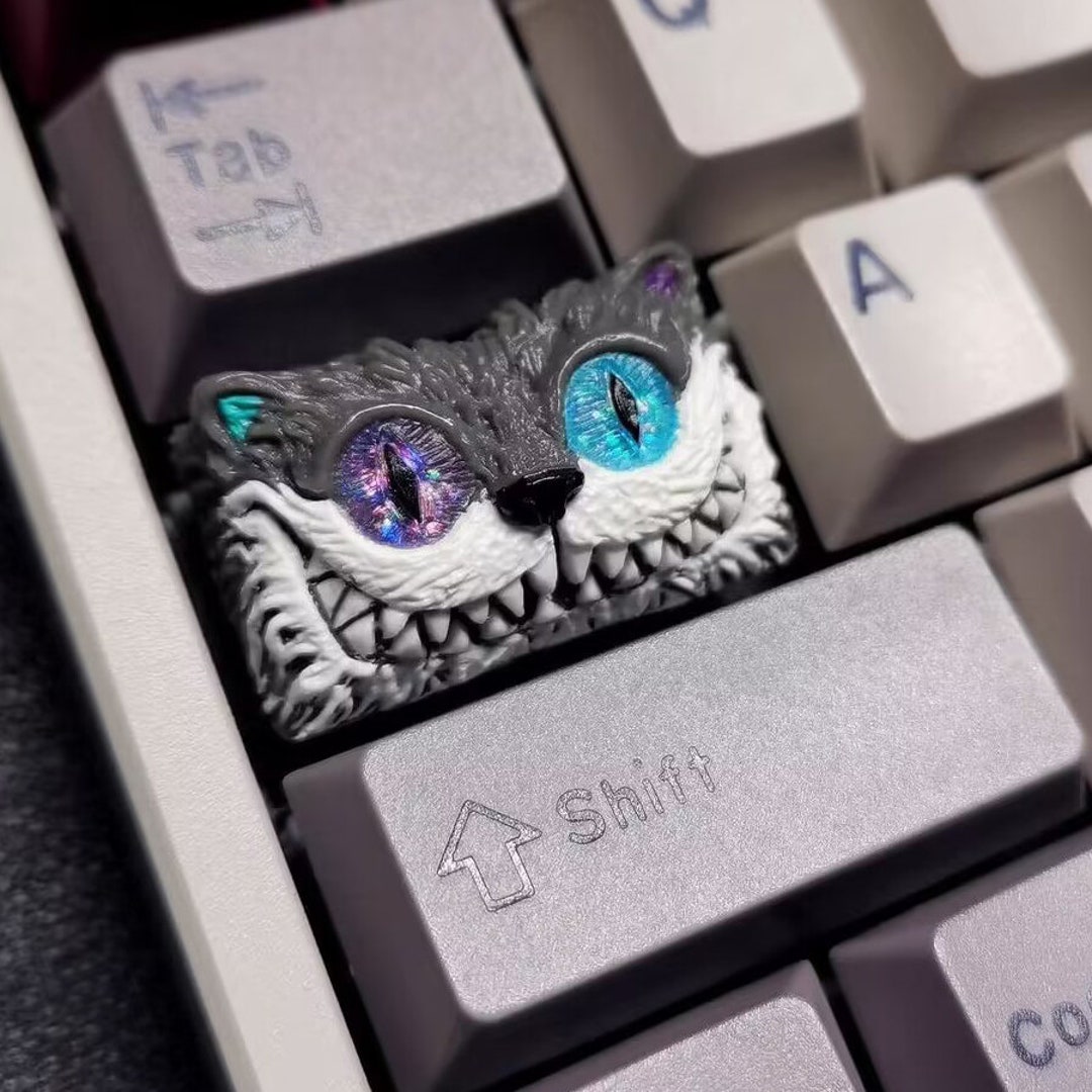Dioptric Cat Cute Cat Pet Fluffy Cat Animal Custom Keycaps Mystery Box ...