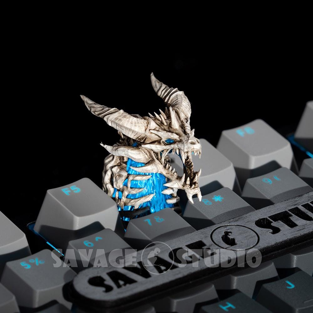 Sindragosa Frost Wyrm Lich King Mechanical Keycaps for World of ...