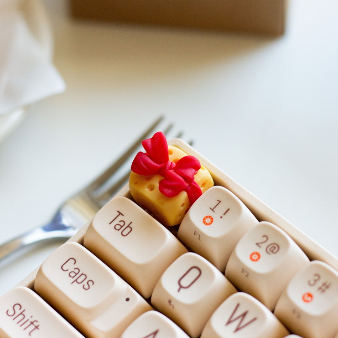 Cheese Rosette Custom Keycap High Quality Handmade Unique Personalize ...