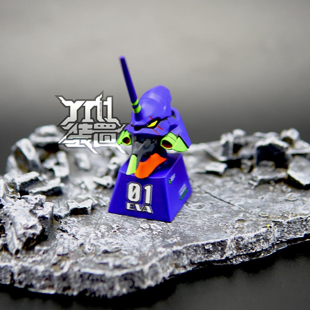 Mech Classic Angel Bio-bot Custom Mechanical Keycap for EVA EVA01 ...
