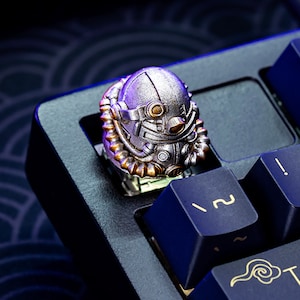 Fallout Powered Armor Brotherhood of Steel Custom Keycap Handmade High ...