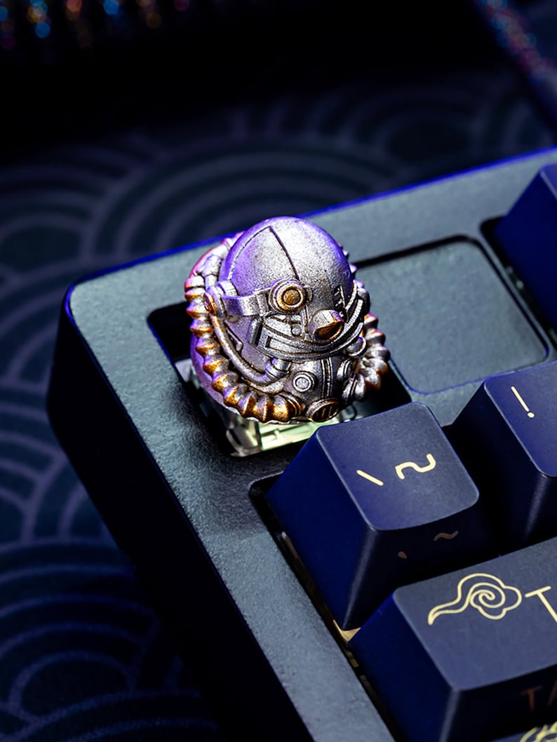 Fallout Powered Armor Brotherhood of Steel Custom Keycap Handmade ...