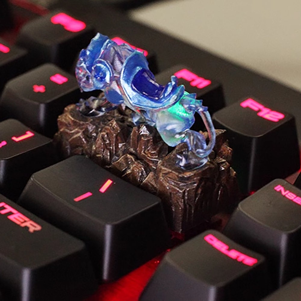WOW Spectral Tiger Ghost Classic World of Warcraft Custom Keycap High ...