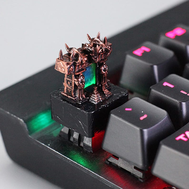 WOW Dark Portal World of Warcraft Custom Keycap Handmade Unique ...
