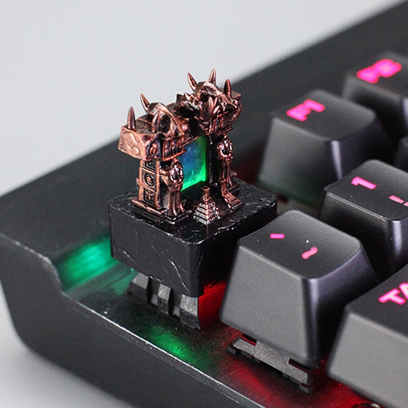 WOW Dark Portal World of Warcraft Custom Keycap High Quality Handmade ...