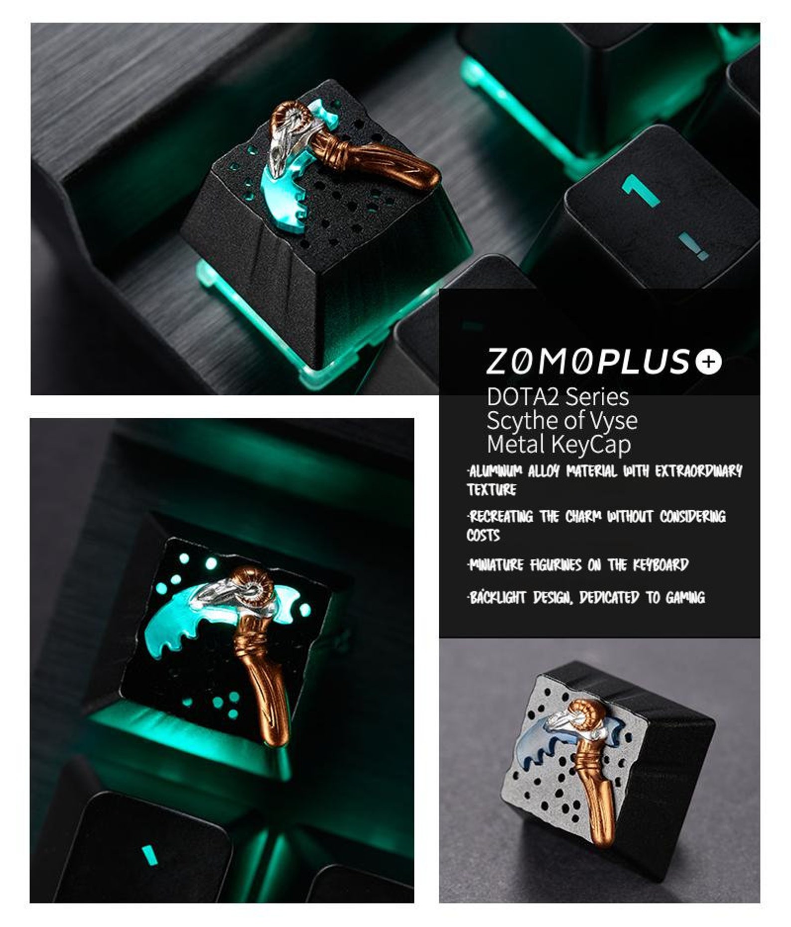 Dota Custom Keycap High Quality Handmade Unique Animation Personaliz ...
